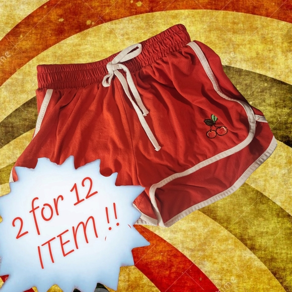 Shorts | Supercute Cherry Swim Short Shorts | Poshmark